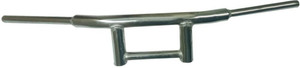Bullkartzone Handle Bar HC2 Thick Pipe Handlebar Chrome for Bajaj ...