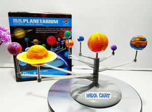 HEXA CART Glow in dark educational solar system radium solar system ...