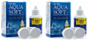 FLAMBE AquaSoft 2460 Multipurpose Solution for Soft Contact Lens With ...