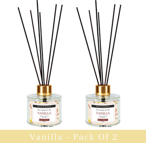 Soul & Scents Vanilla Diffuser Set, Aroma Oil VANILLA REED DIFFUSER ...