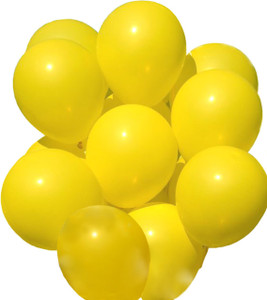 Flipkart.com | Flyelle Solid Solid Metallic Yellow Balloon For Party ...