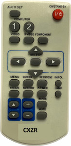 REMOTEX CXZR Projector Remote Sanyo Projector Remote Controller ...