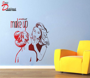 Decals Point 49 cm Artist Make Up Wall Sticker to add life to your ...