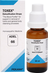 ADEL No. 66 (TOXEX) Detoxification Drops Price in India - Buy ADEL No ...