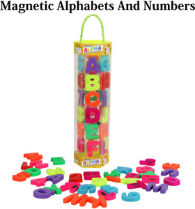Nongi Alpha Magnetic Letters (A-Z) and Numbers (0-9) Price in India ...
