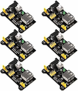 Aktronics MB102 Breadboard Power Supply Module 3.3V/5V for Arduino ...
