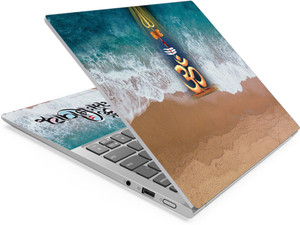 Techfit HD Printed Easy to Install Full Panel Laptop Skin/Sticker ...