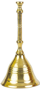 APOEM Traditional Brass Bell/Ghanti for Pooja/Worship for Temple Brass ...