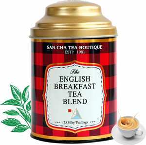 SANCHA English Breakfast Tea|25 Pyramid Tea Bags|Rich in Antioxidant ...
