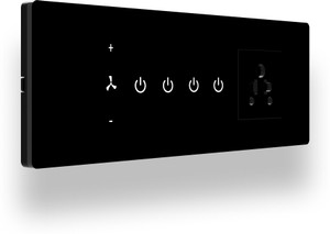 iotics 8 Module 3 Lights, 1 Fan & 1 Plug Control Smart Wifi Touch ...