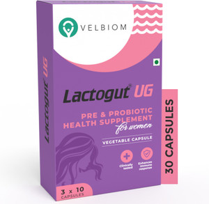 Velbiom Lactogut UG Probiotics|Women Urogential health maintain ...