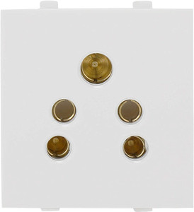 CONA MODULAR SOCKET 3 PIN| 6A | SOCKET PACK OF 4 | MODULAAR SOCKET ...