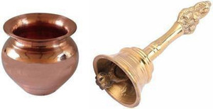 Flipkart.com | damurhu Combo of Handmade Copper Pooja Utensil Lota ...