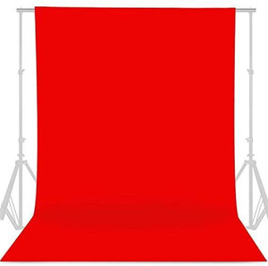 Stookin 8FTX14FT Red Backdrop Background Rod Pocket for Photography ...