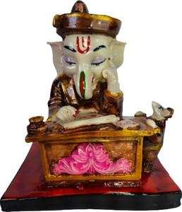 SANATAN DHARAM muneem Ganesha Idol best Marble Quality Material Ganesh ...
