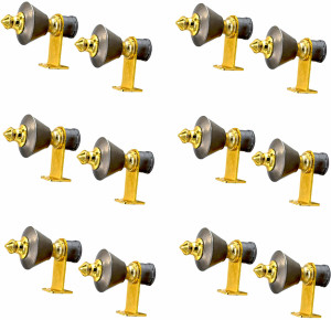 Rab Black, Gold Rod Rail Bracket Metal Price in India - Buy Rab Black ...