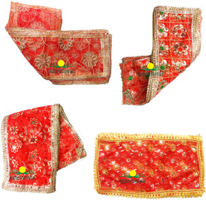 Himshikhar Mataji Ki Chunri/Navratri Chunni for Kanya Pujan/Durga Devi ...