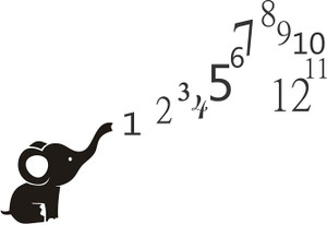 Asmi Collections 110 cm Cute Elephant with Numbers for Kids Educational ...