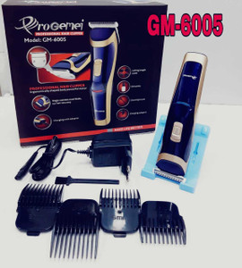 Geemy GM-6005 T BLADE AND HAIR TRIMMING Trimmer 120 min Runtime 3 ...
