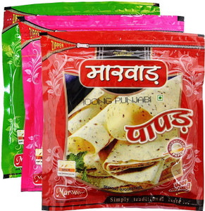Marwar Papad Moong Dal Special, Moong Daal Punjabi & Moong Sada Special ...