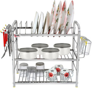 MAGS Utensil Kitchen Rack Steel Wall Mount Kitchen Utensils Rack ...
