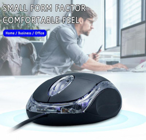 ZURU BUNCH Black USB 3D Wired Optical Light Scroll Wheel Mice Mouse for ...