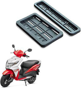 autoformonix scooter Number Plate Frame (Standard Size for All Bikes ...