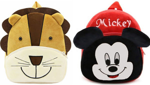 Zuegen Kids School Bag Soft Plush Backpacks Cartoon Baby Boys/Girls ...