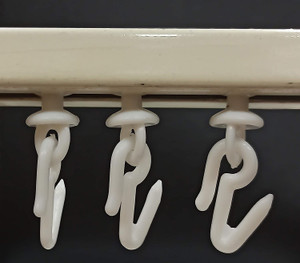 Victac C-Channel Curtain Hooks – Pack of 100 Sliders