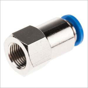 AKARI PCF 06-02 Pneumatic Female Straight CONNECTOR 6mm Tube OD X 1/4 ...