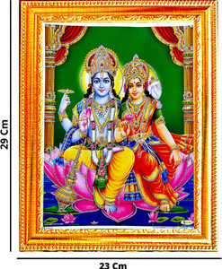 SUNINOW vishnu laxmi photo frame |vishnu photo Religious Frame Price in ...