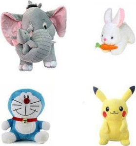 TEDDYZILA MOTHER BABY ELEPHANT, WHITE RABBIT, PIKACHU, AND DOREMON - 30 ...