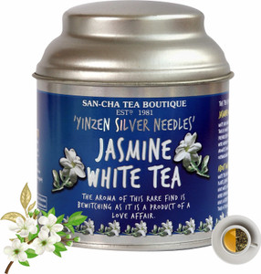 SANCHA Jasmine White Tea| 25g Loose Leaf Tea| Worlds Healthiest Tea ...