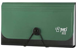 Flipkart.com | JMD Plastic Expanding Cheque Book Holder Case, 13 Pocket ...