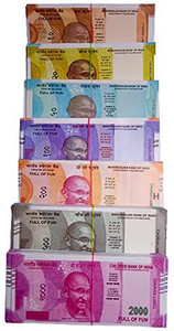 SKY GLORIOUS Combo(20X7=140 Fake Note) Indian nakli Currency Notes For ...