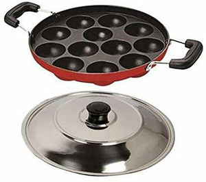 Liolis Non-Stick Aluminium Appam Patra Microwave Idli Maker Price in ...