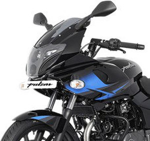 ULTRA VISOR PULSAR-220 Full Set (BLACK/BLUE) Bike Headlight Visor Price ...