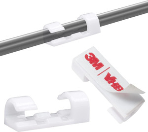 VHD Desktop Cable Organizer Wire Clips Finisher Wire clamp Pack of 20 ...