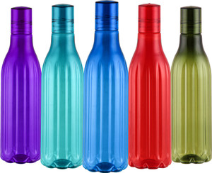 POLYSET Sprite Screw-lid 1000ml, PET Bottles, Multicolor, Pack of 5 ...