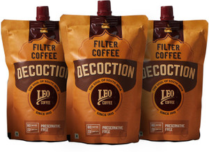 Leo Coffee Filter Coffee Decoction Pack of 3,200ml Filter Coffee Price ...