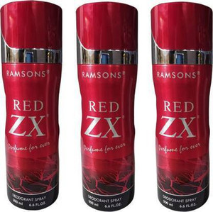 RAMSONS Red Zx Combo 3 Body Spray (3 X 40 ml) Body Spray - For Men ...