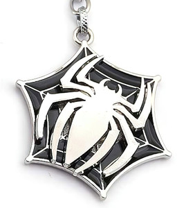 RVM Toys Spiderman Rotating Keychain Revolving Metal Spiner Key Chain ...