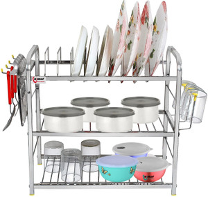 MAGS Utensil Kitchen Rack Steel Wall Mount Kitchen Utensils Rack ...