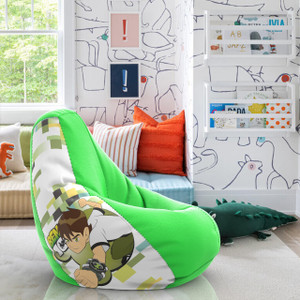 Ben 10 XL Teardrop Bean Bag With Bean Filling Price in India - Buy Ben ...