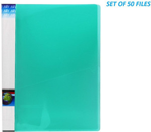 Flipkart.com | KAIZEN PVC Premium A4 Report File (Set of 50) - Premium ...