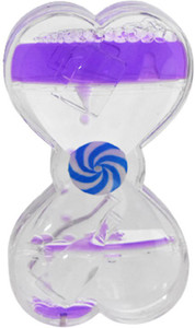 OneLife Heart Shape Purple Magic Ball Bubble Liquid Timers | Table top ...