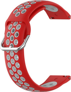 ACM Watch Strap Belt for Goqii Smart Vital Fitness Spo2 Smartwatch Red ...