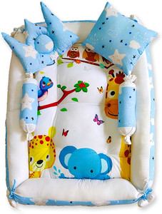 GIRGIT premium quality cotton baby bed / new born baby bedding and ...
