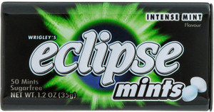 Wrigleys Eclipse Sugar Free Intense Mint Flavour Candy,35g Intense Mint ...