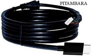 Pitambara USB Type C Cable 2 A 1 m USB Type C To Mantra mfs 100 Cable ...